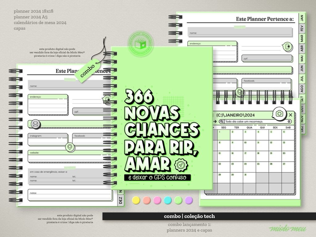 Tech | Combo Planners | 2024 - Nick Design