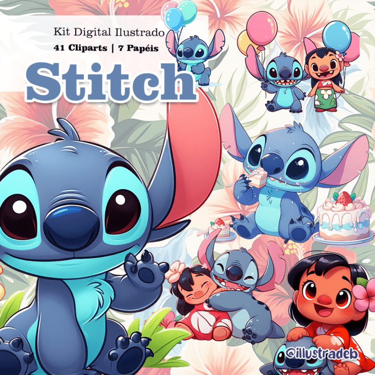 Kit Digital - Stitch - Nick Design