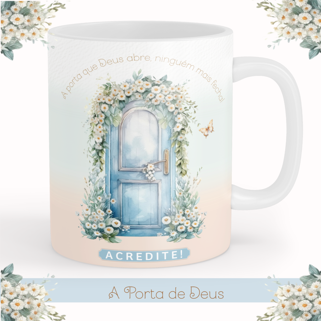 Kit CRISTÃO - A Porta de Deus (Pamella) - Nick Design