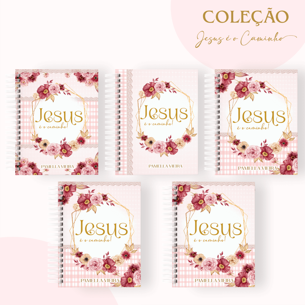 COMBO Jesus é o Caminho 2024 – 5 Modelos (Pamella) - Nick Design