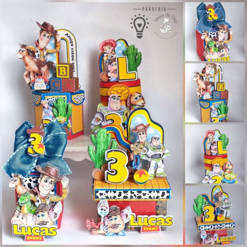 Toy Story Aquarela - Kit Festa Pronta - Nick Design