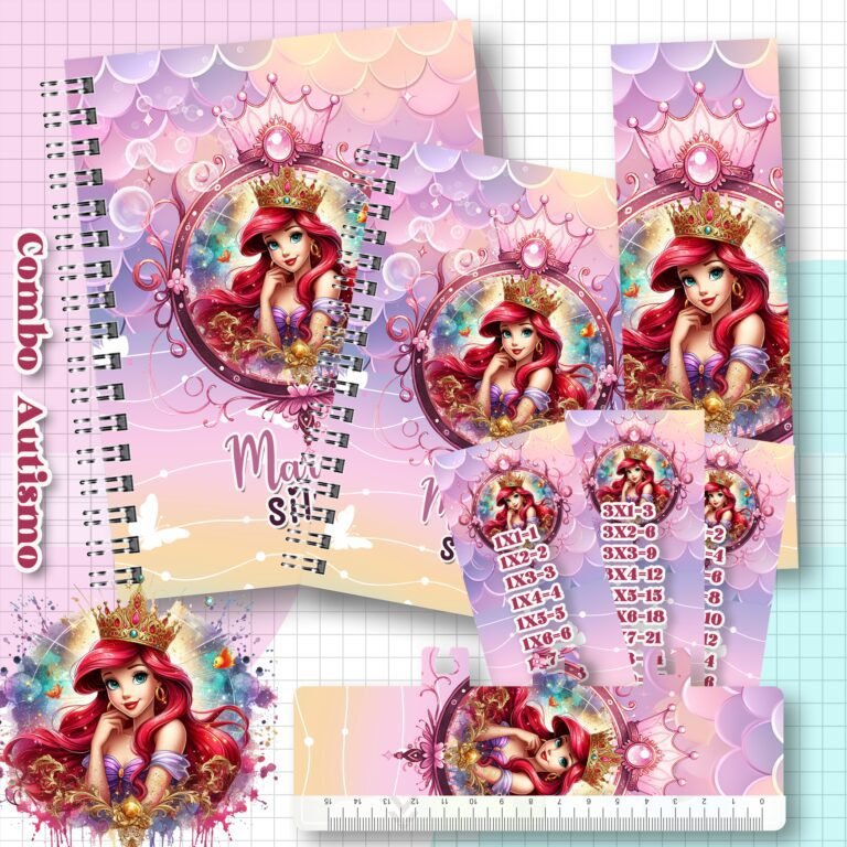 Ariel - Kit Escolar 2025 - Nick Design