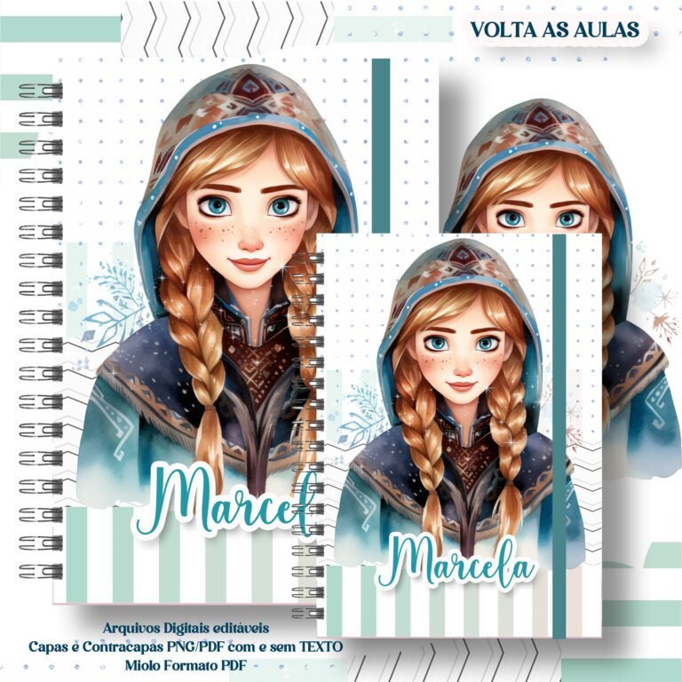 Ana - Frozen - Kit Escolar 2025 - Nick Design