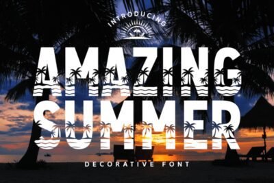 Amazing Summer - Fonte p/ Instalar - Nick Design