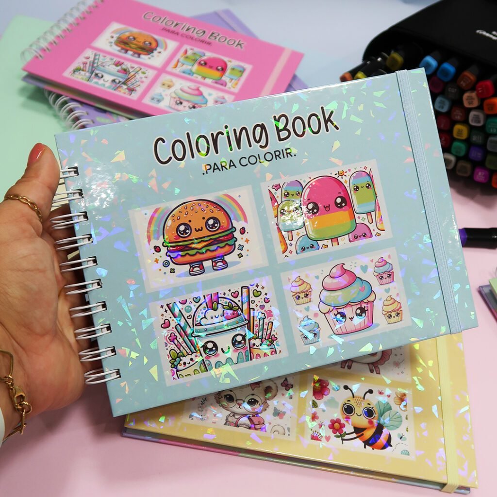 Coloring Book A5 – A arte de Colorir - Nick Design