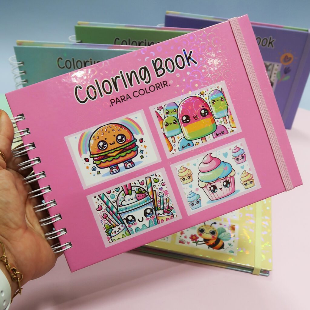 Coloring Book A5 – A arte de Colorir - Nick Design