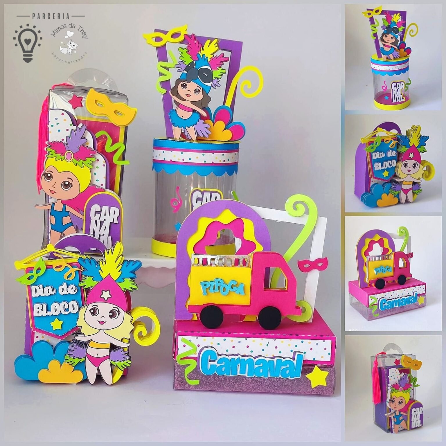 Carnaval Infantil- Kit Festa Pronta - Nick Design