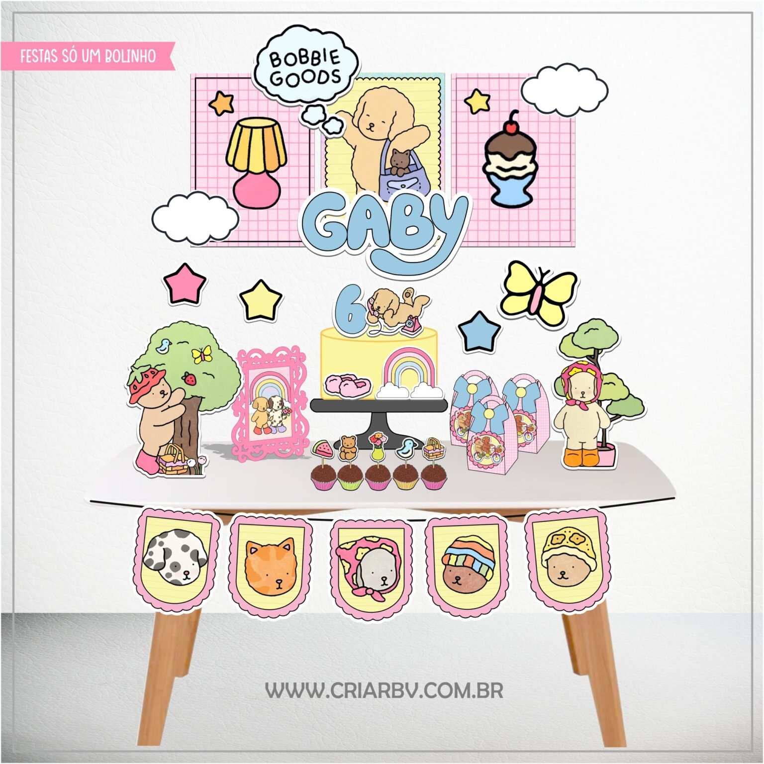 Bobbie Goods - Kit Festa Pronta - Nick Design