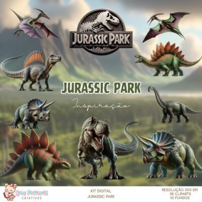Jurassic Park - Kit Digital - Nick Design