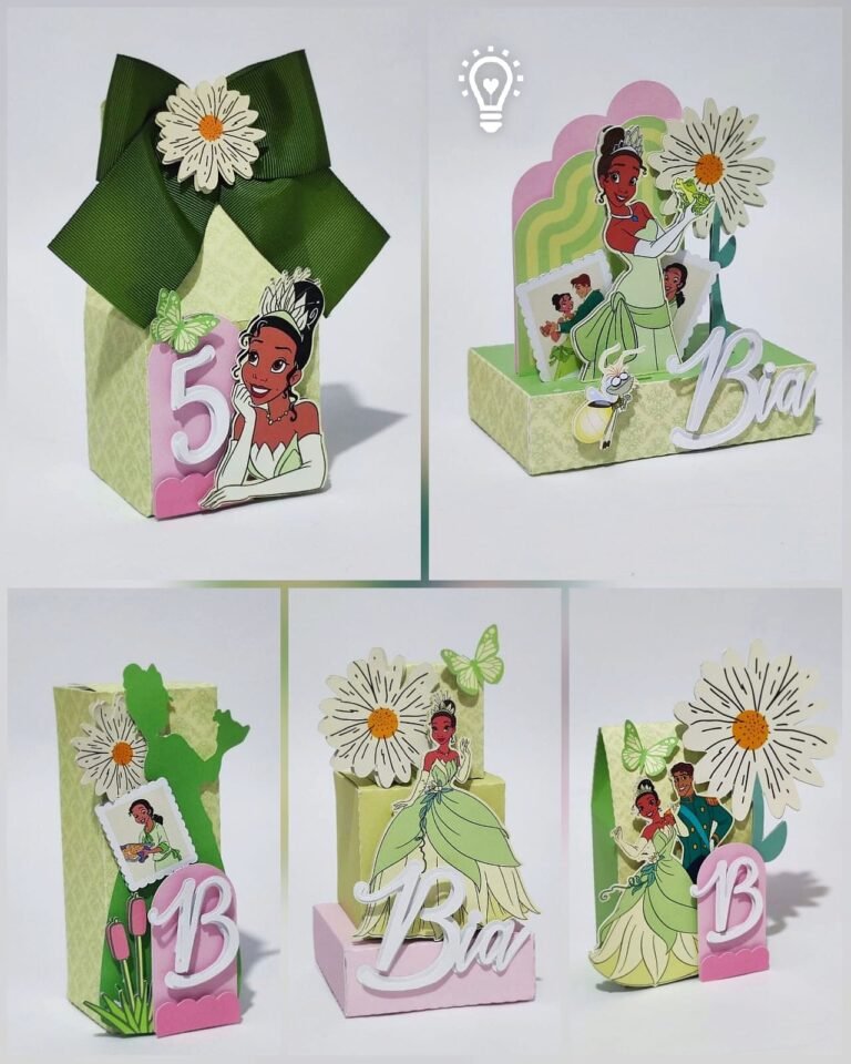 Princesa Tiana - Kit Festa Pronta - Nick Design